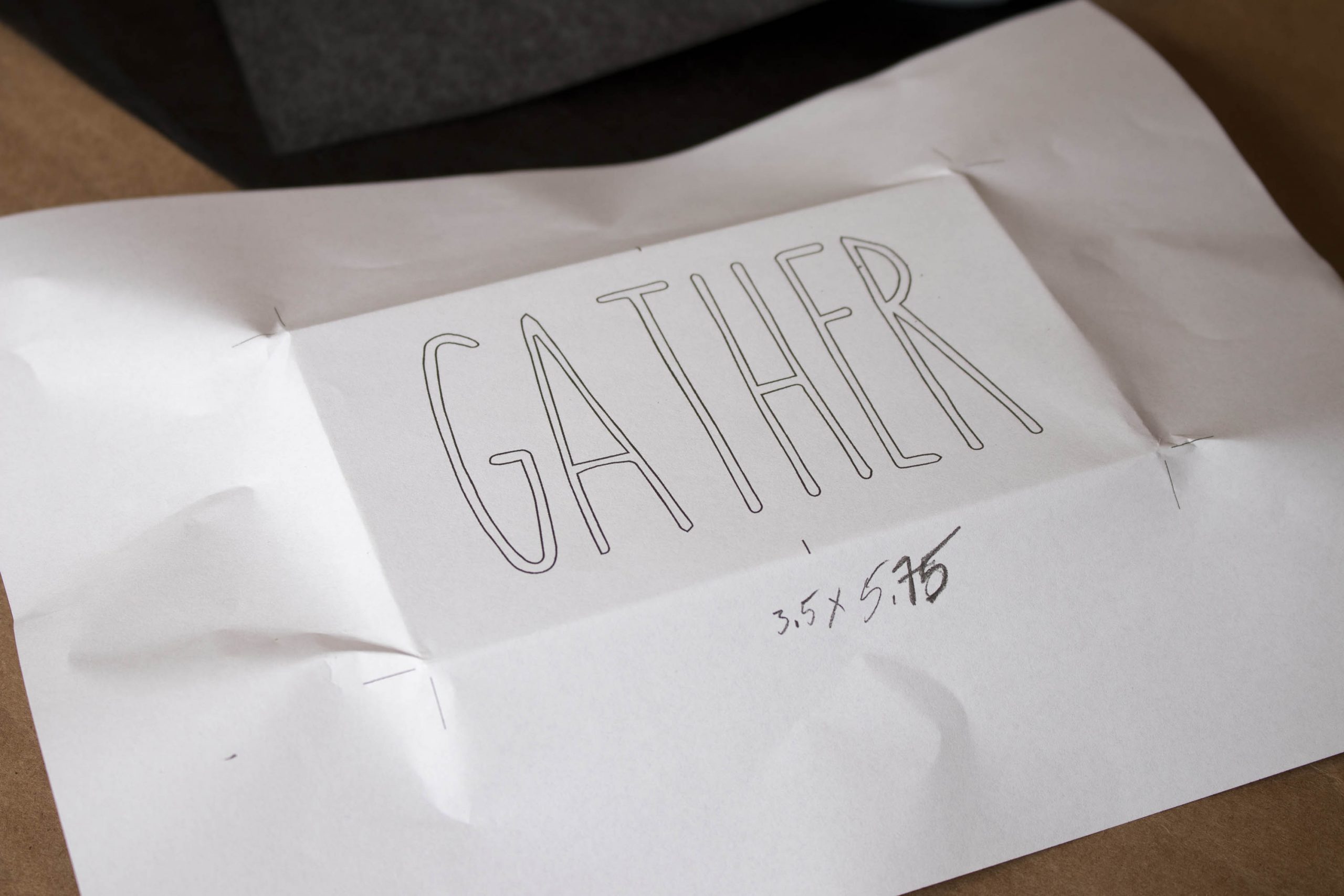 DIY Hand Painted Block Signs Rea Dunn Inspired Font