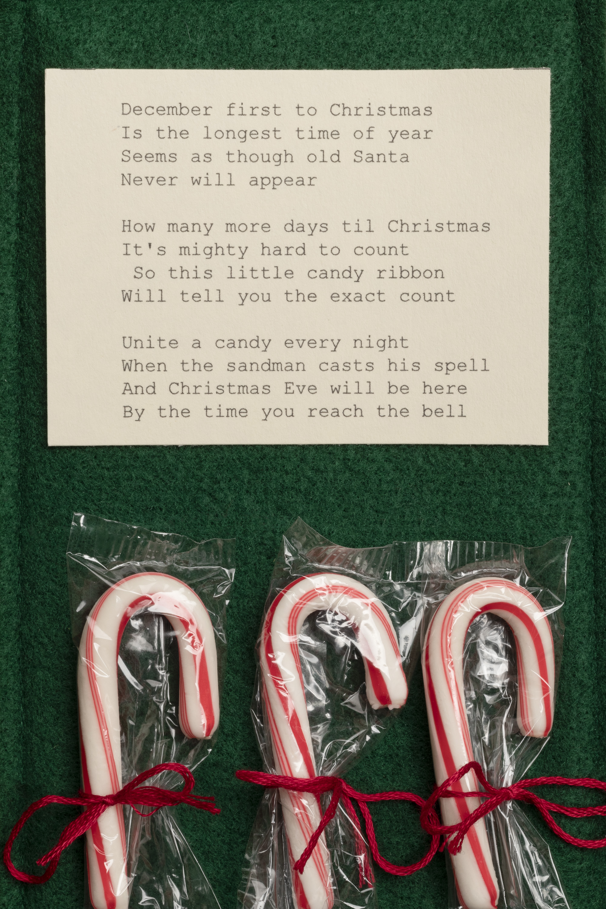 Advent Candy Ribbon - Kippi at Home