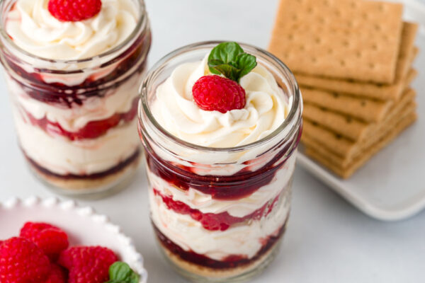 Easy Raspberry Parfait - Kippi at Home