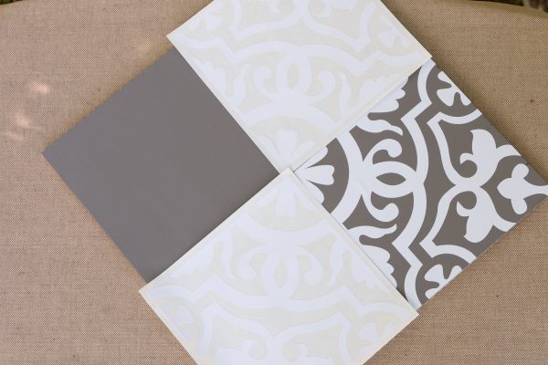 Modern Moroccan Tile Stencil Design - Kippi at Home