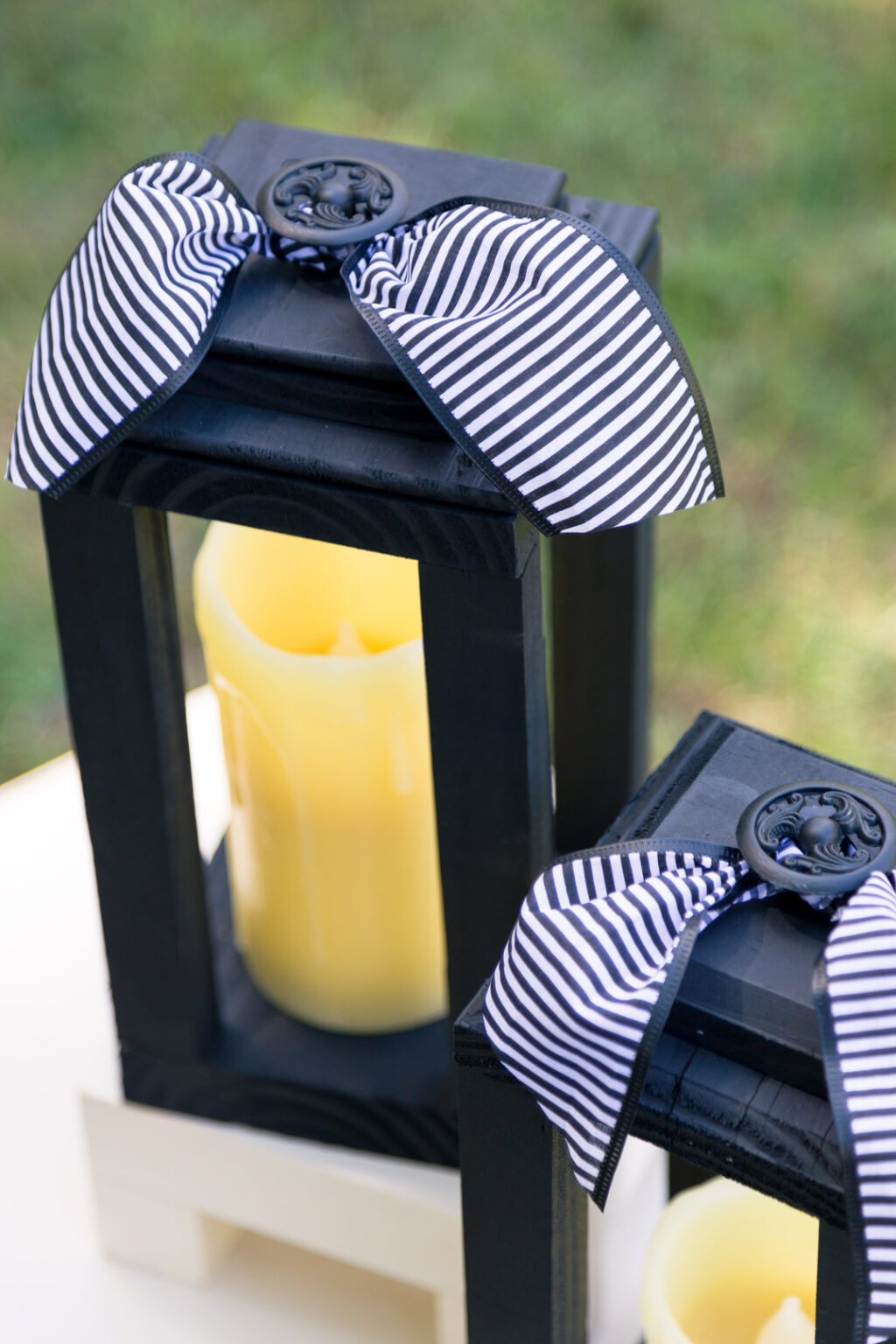 Wooden lanterns with solar lights | learn how to make one in just minutes