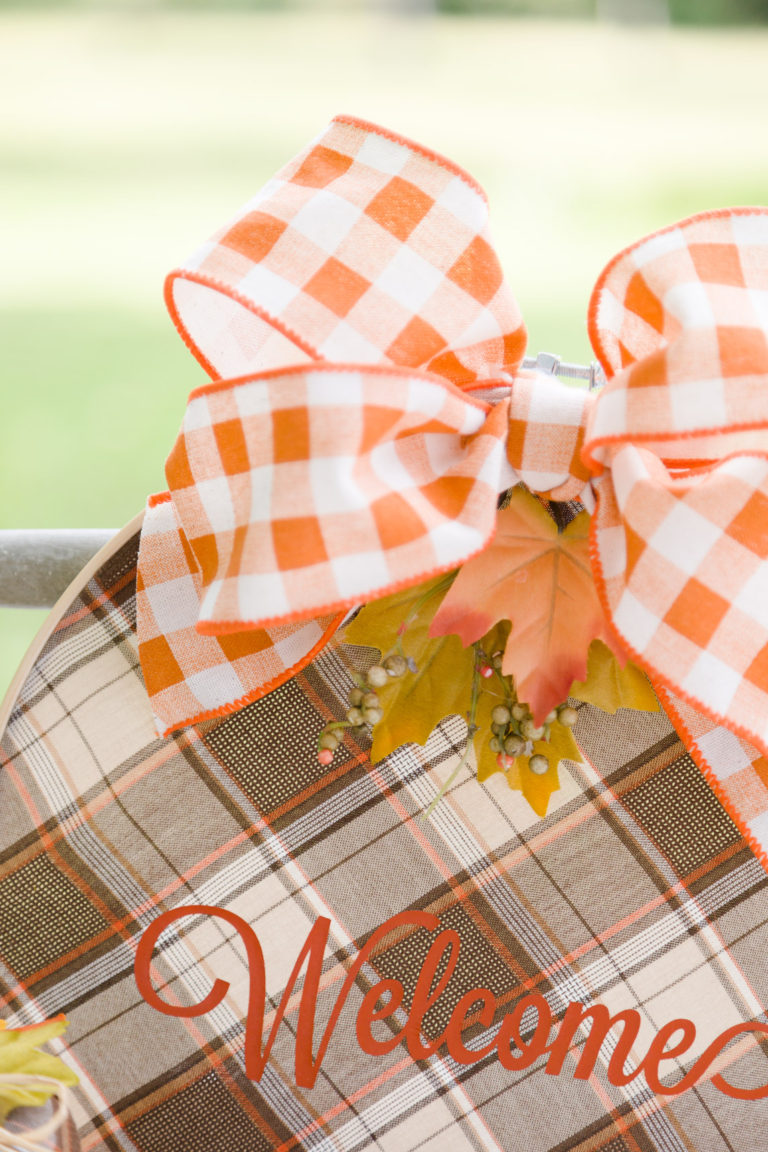 DIY Easy Fall Wreath - Kippi at Home