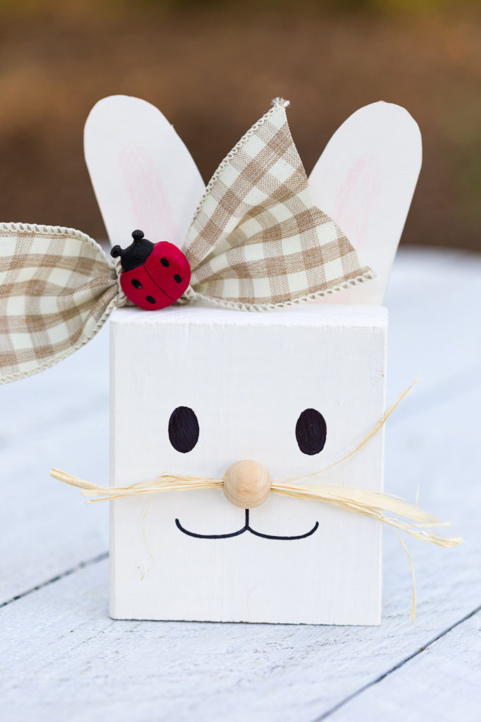 DIY Scrap Wood Easter Bunny - Kippi at Home