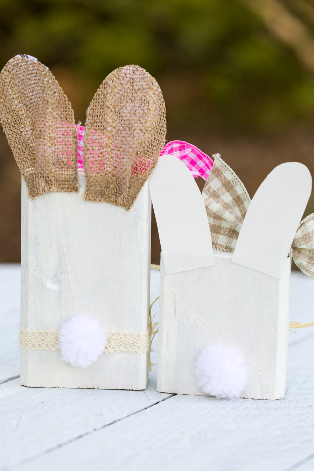 DIY Scrap Wood Easter Bunny - Kippi at Home
