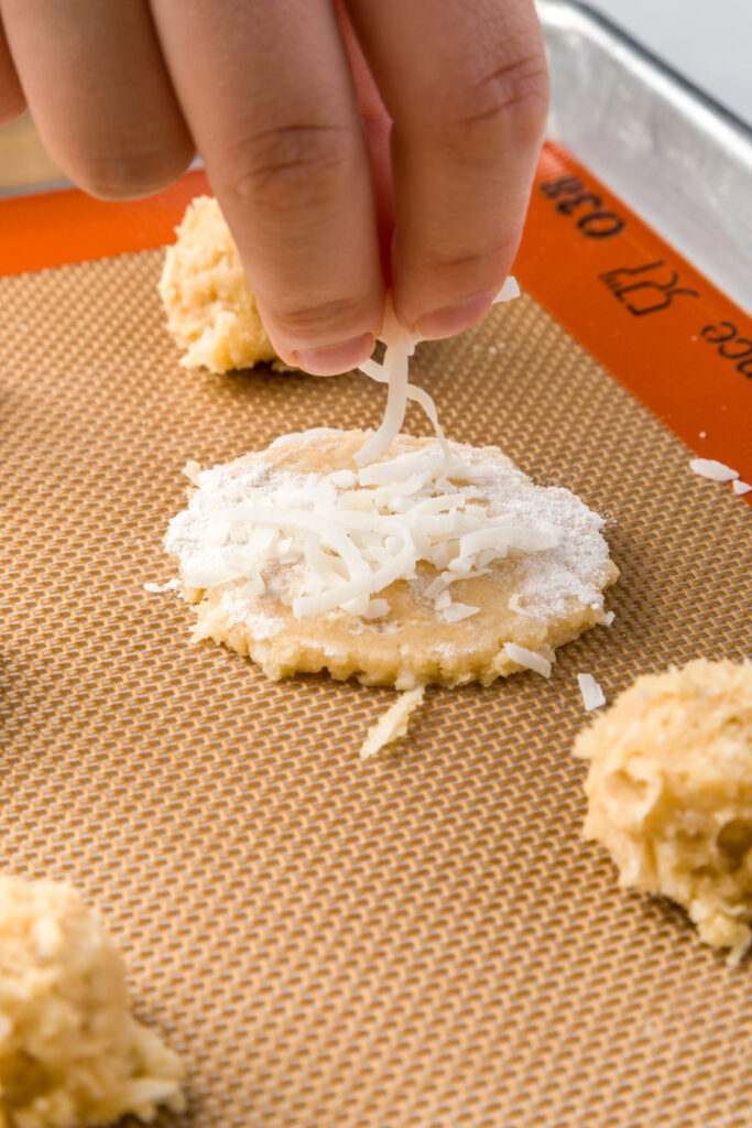 Chewy Coconut Cookie - Kippi at Home