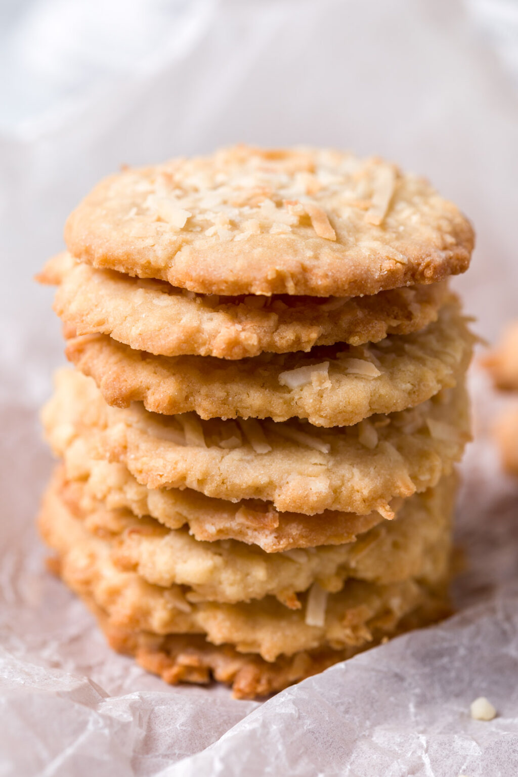 Chewy Coconut Cookie - Kippi at Home