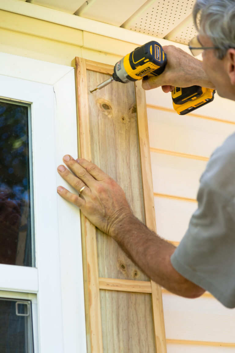 Seriously Simple DIY Shutters - Kippi at Home
