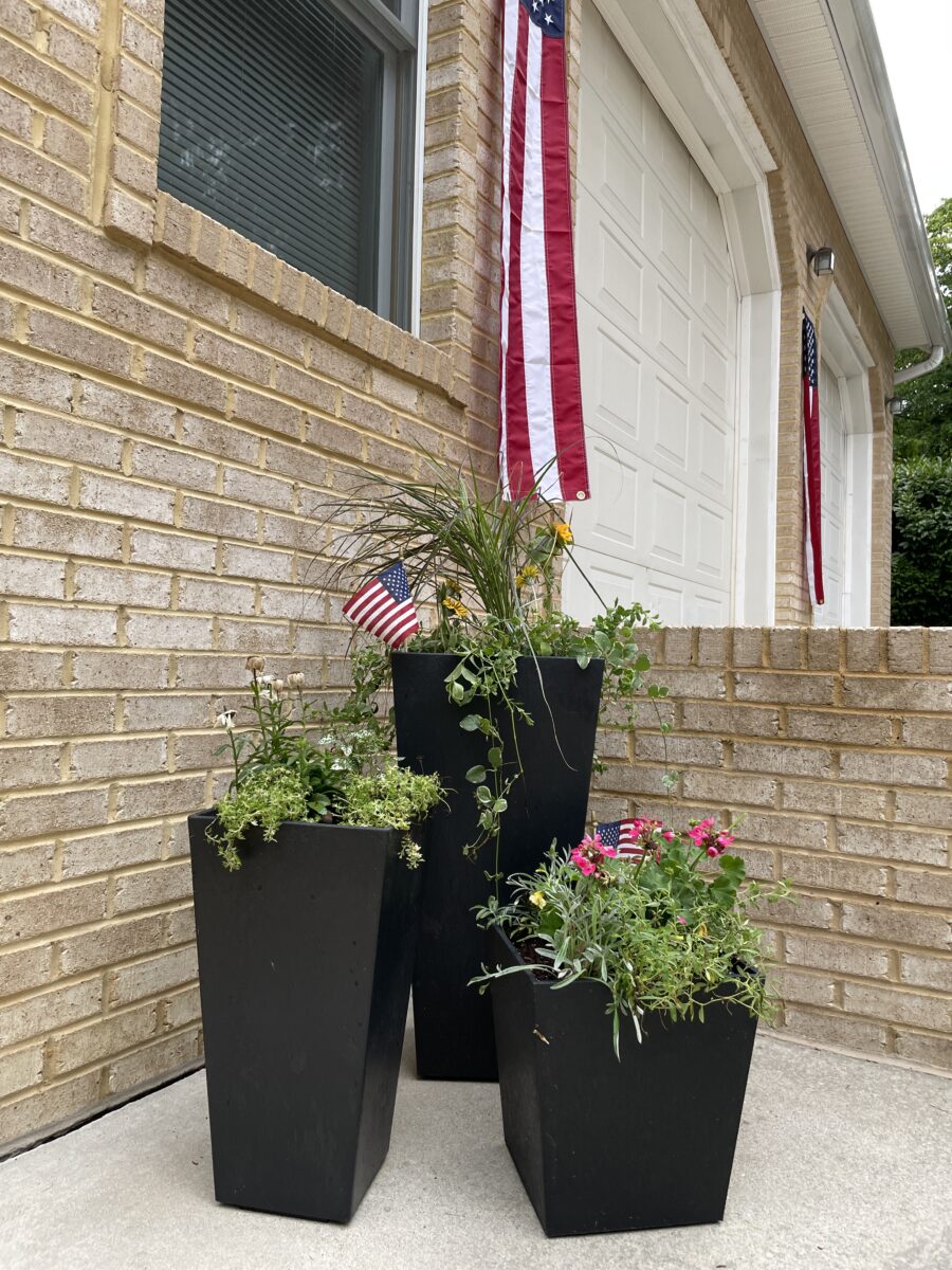 #How to Fill Large Planters - Kippi at Home