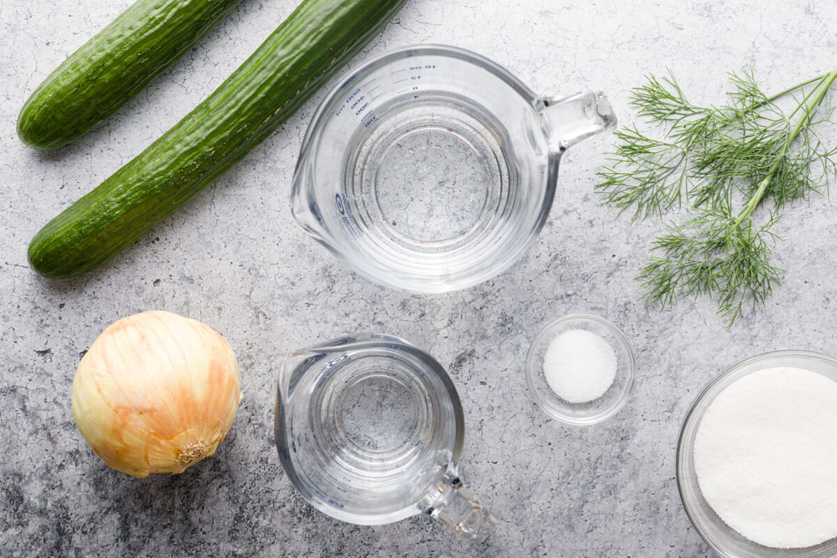 Cucumber Salad Classic Recipe - Kippi at Home