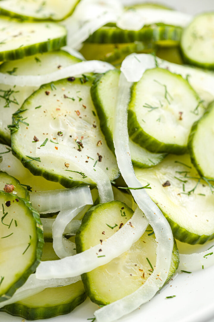 Cucumber Salad Classic Recipe - Kippi at Home