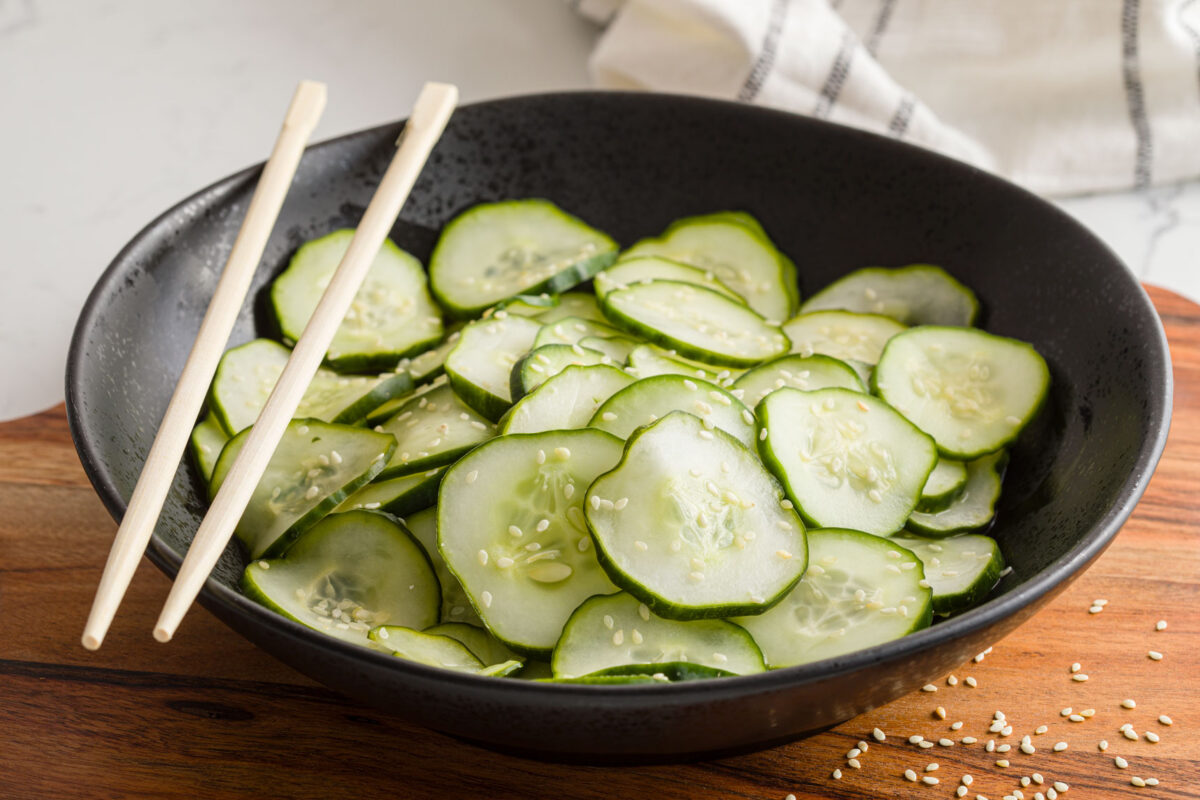 Sunomono Japanese Cucumber Salad Easy Recipe - Kippi at Home