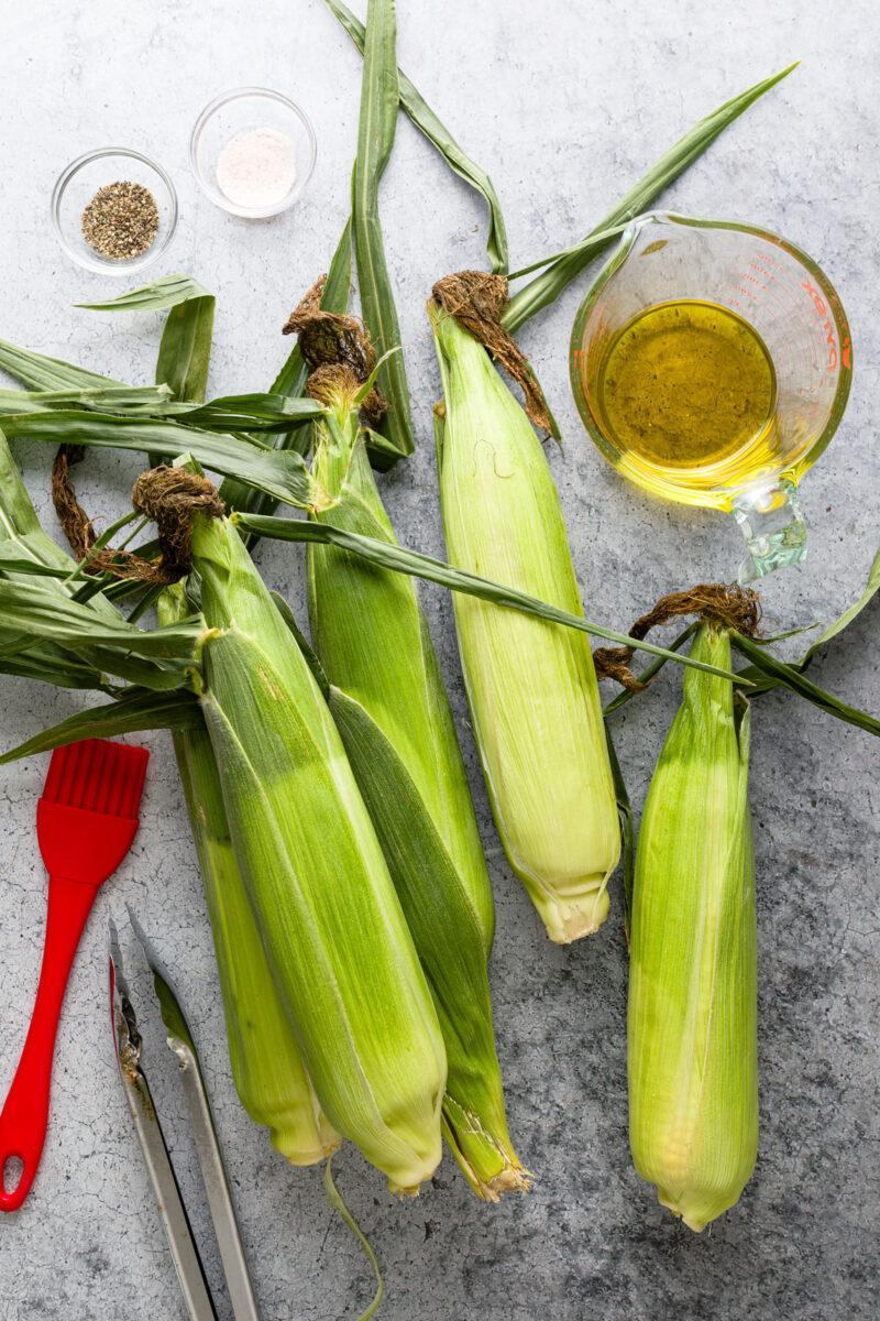 How to Grill Corn on the Cob - Kippi at Home