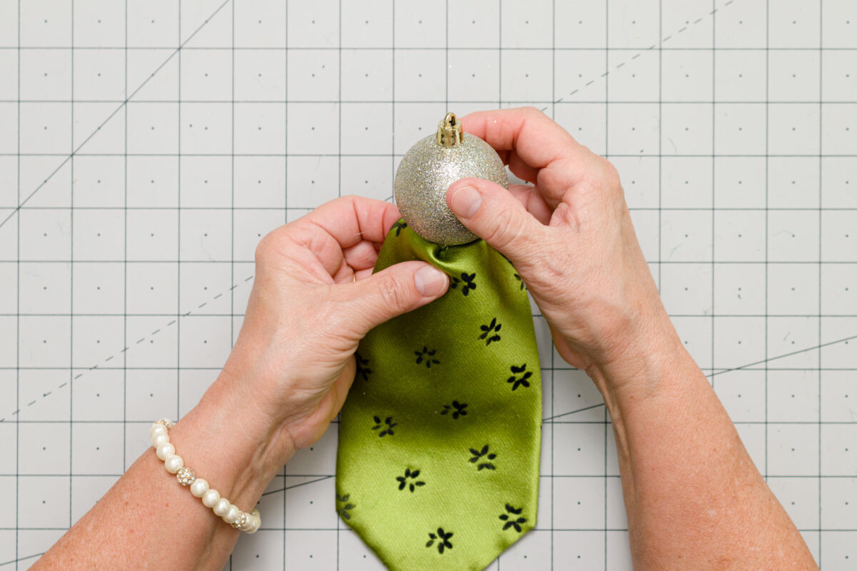 How to Make Easy Necktie Angel Ornaments - Kippi at Home